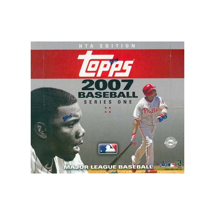 2007 Topps Series 1 Baseball Jumbo HTA Box | Steel City Collectibles