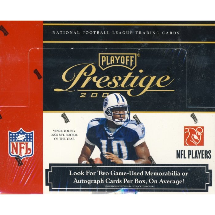 2007 Playoff Prestige Football Hobby Box | Steel City Collectibles