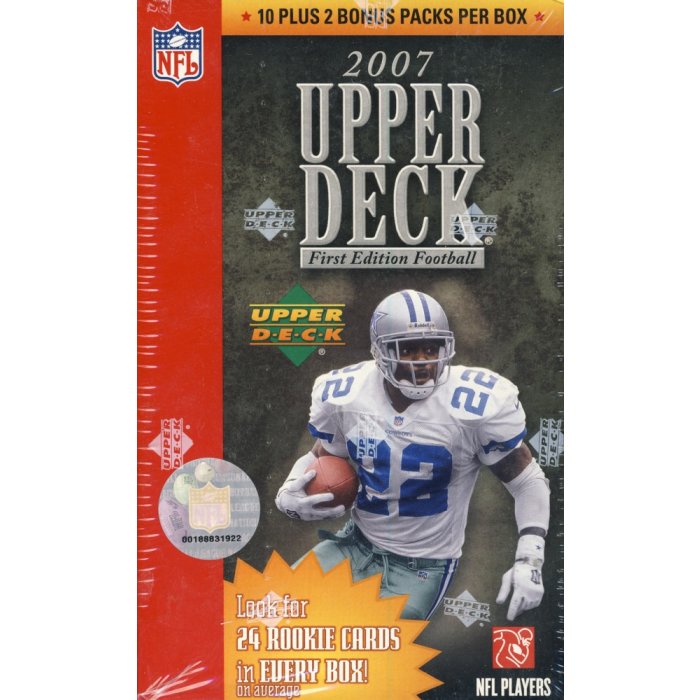 2007 Upper Deck First Edition Football 12ct Blaster Box | Steel City ...