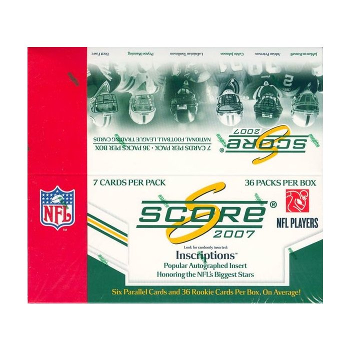 2007 Score Football 36ct Retail Box | Steel City Collectibles