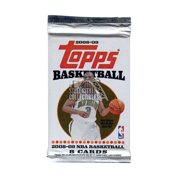 2008-09 Topps Basketball Blaster Pack | Steel City Collectibles