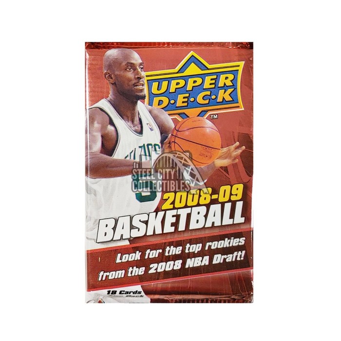 2008-09 Upper Deck Basketball Retail Pack | Steel City Collectibles