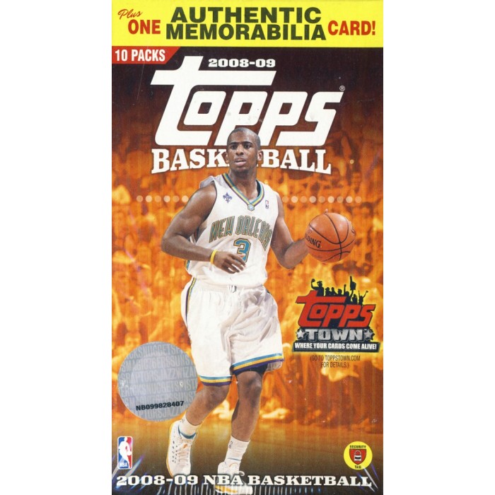2008-09 Topps Basketball 10ct Blaster Box | Steel City Collectibles