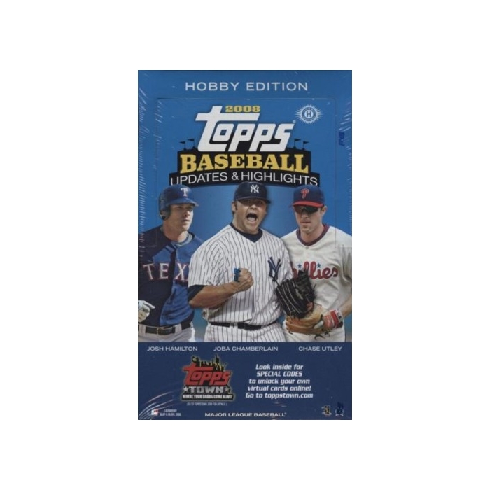 2008 Topps Updates & Highlights Baseball Hobby Box | Steel City ...