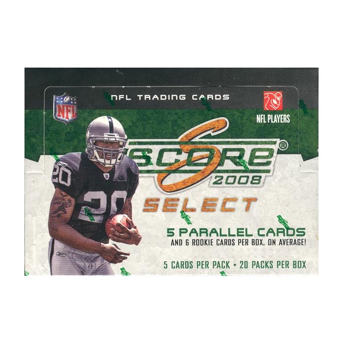 2008 Score Select Football Box | Steel City Collectibles