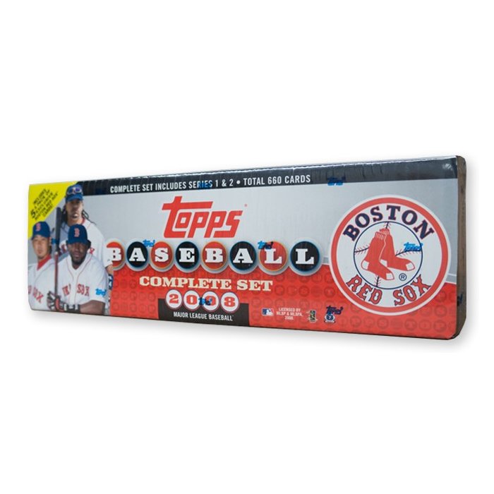 2008 Topps Baseball Boston Red Sox Version Factory Set | Steel City ...