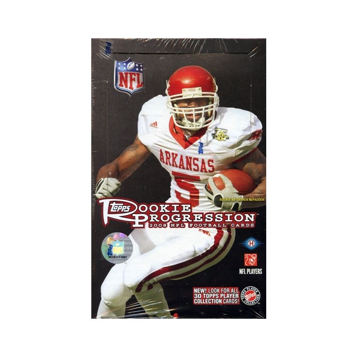 2008 Topps Rookie Progression Football Hobby Box | Steel City Collectibles