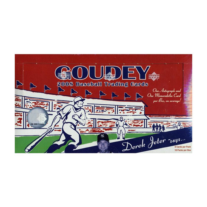 2008 Upper Deck Goudey Baseball Hobby Box | Steel City Collectibles