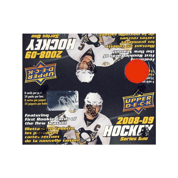 2008-09 Upper Deck Series 1 Hockey 24ct Retail Box | Steel City Collectibles