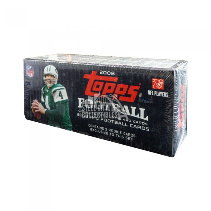 2008 Topps Football Factory Set | Steel City Collectibles