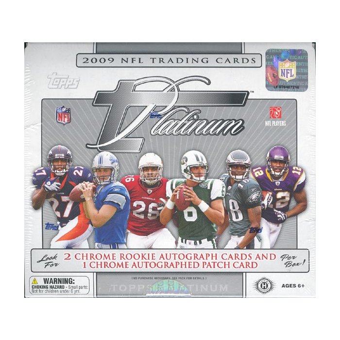 2009 Topps Platinum Football Hobby Box | Steel City Collectibles