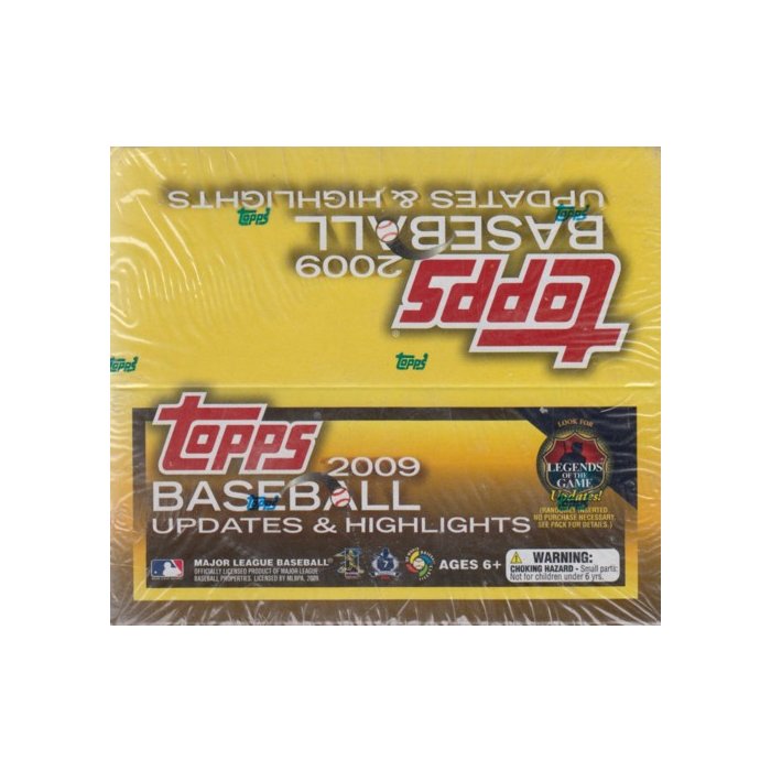 2009 Topps Updates & Highlights Baseball 16ct Retail Box | Steel City ...