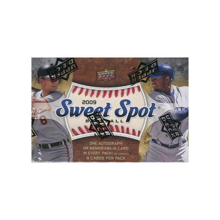 2009 Upper Deck Sweet Spot Baseball Hobby Pack | Steel City Collectibles