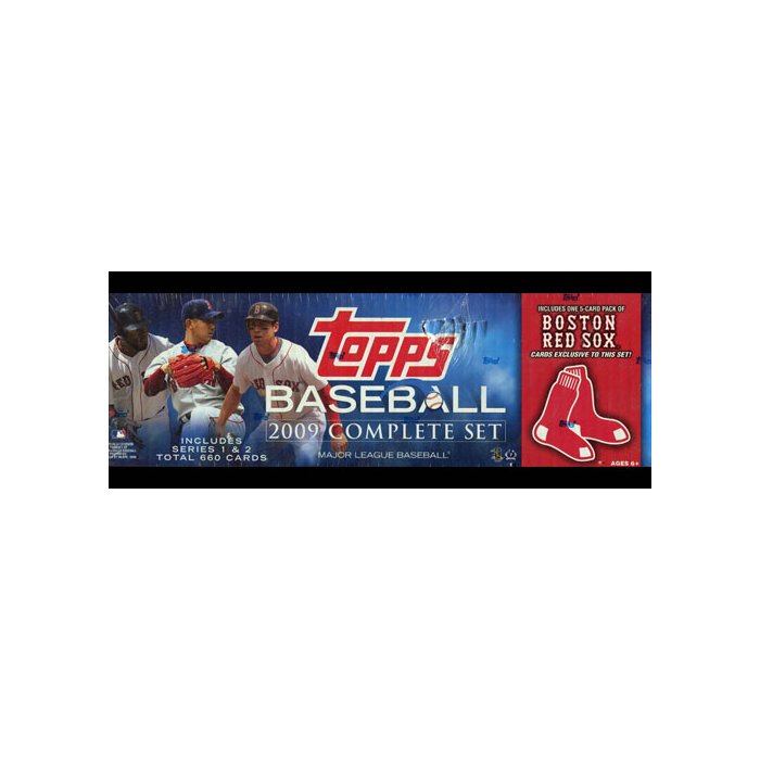 2009 Topps Baseball Factory Set Boston Red Sox Edition | Steel City ...