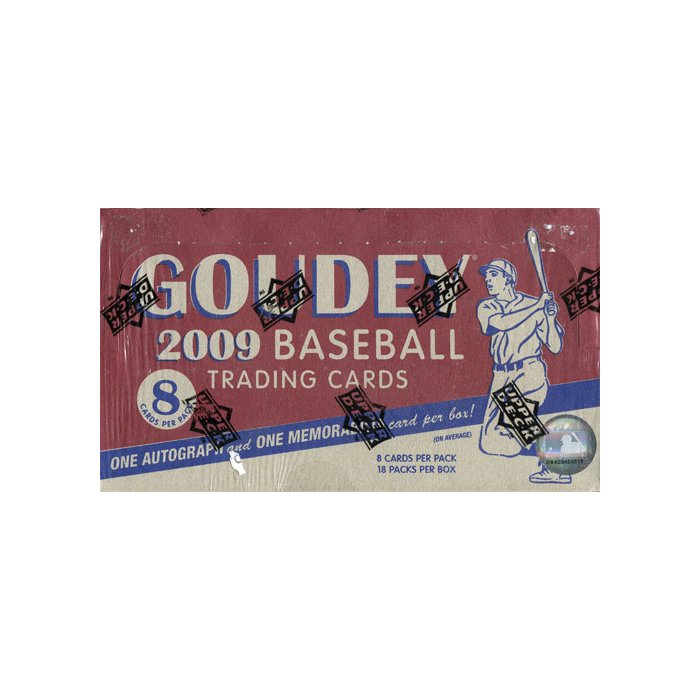 2009 Upper Deck Goudey Baseball Hobby Box | Steel City Collectibles