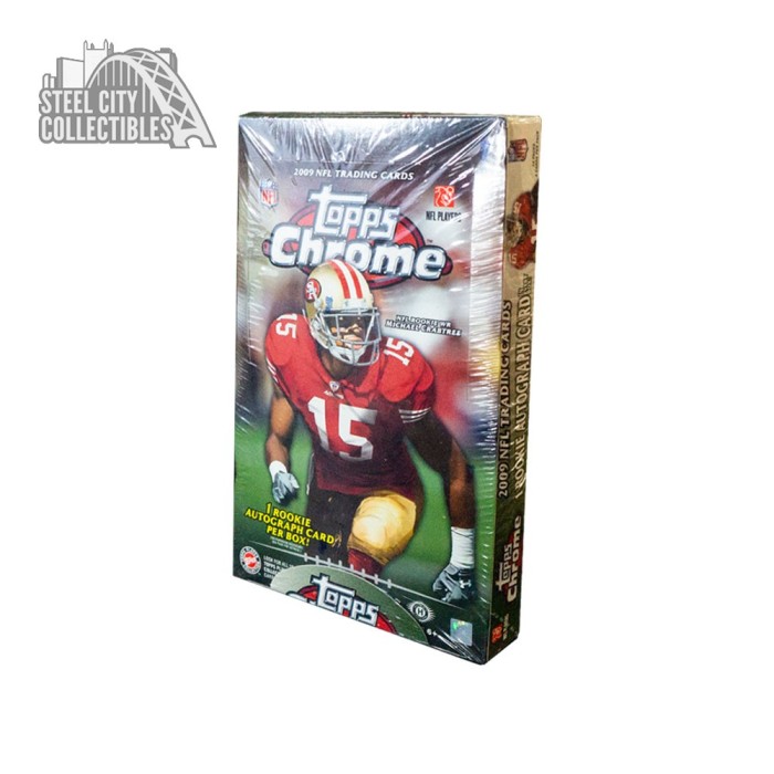 2009 Topps Chrome Football Hobby Box | Steel City Collectibles