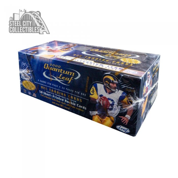 2000 Donruss Quantum Leaf Football Hobby Box | Steel City Collectibles