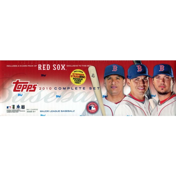 2010 Topps Baseball Factory Set Boston Red Sox Edition | Steel City ...