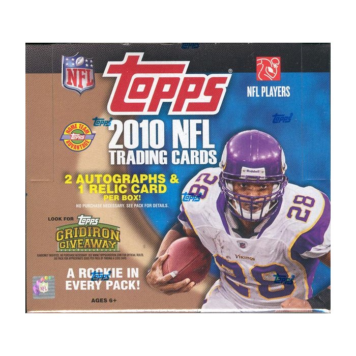 2010 Topps Football HTA Jumbo Box | Steel City Collectibles