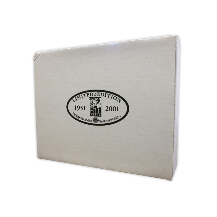 2001 Topps Tiffany Edition Baseball Factory Hobby Set | Steel City ...