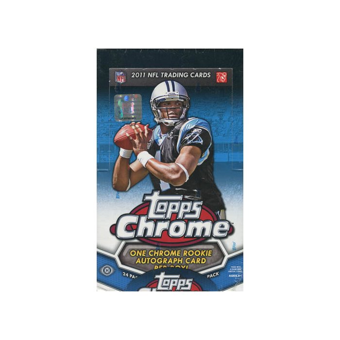 2011 Topps Chrome Football Hobby Box | Steel City Collectibles