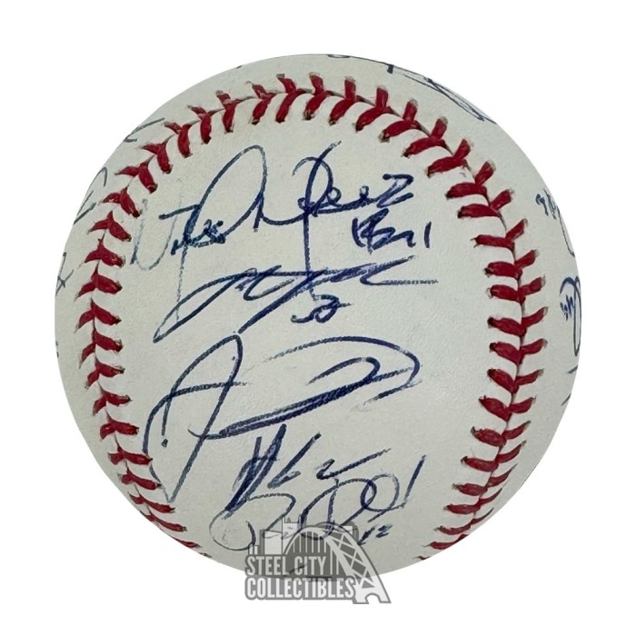 Detroit Tigers 2011 Team Autographed Official MLB Baseball - PSA/DNA ...