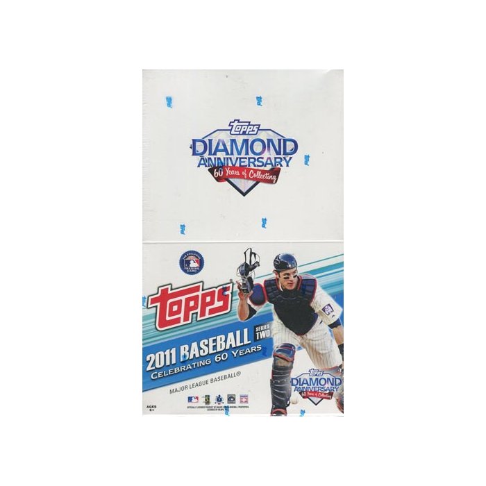 2011 Topps Series 2 Baseball 18ct Value Pack Box | Steel City Collectibles