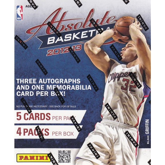 2012-13 Panini Absolute Basketball Hobby Box | Steel City Collectibles