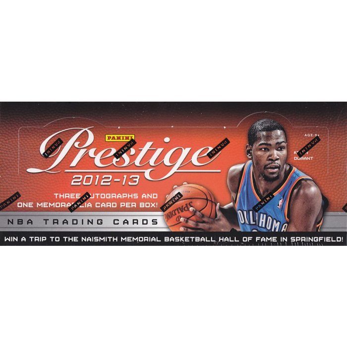 2012-13 Panini Prestige Basketball Hobby Box | Steel City Collectibles