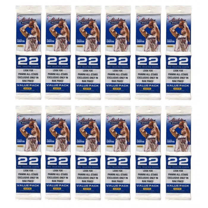 2012-13 Panini Absolute Basketball Rack Pack 12-Pack Lot | Steel City ...