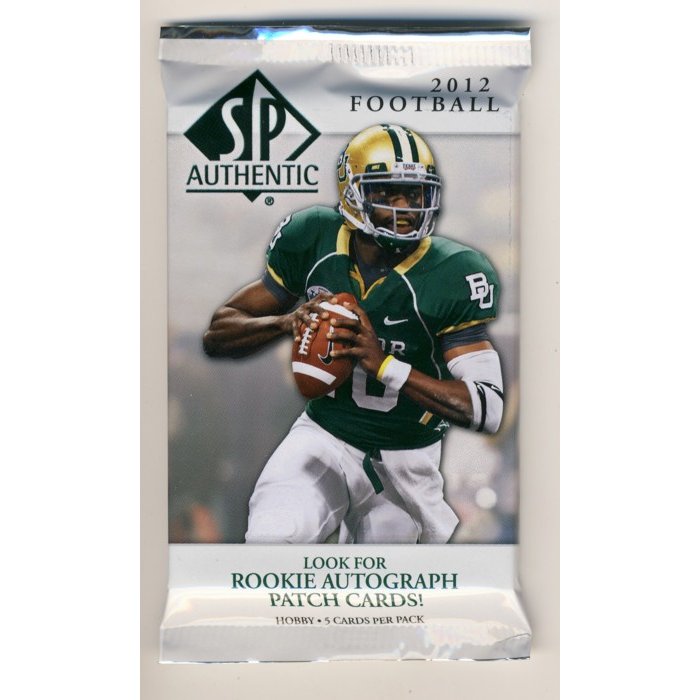 2012 Upper Deck SP Authentic Football Hobby Pack | Steel City Collectibles