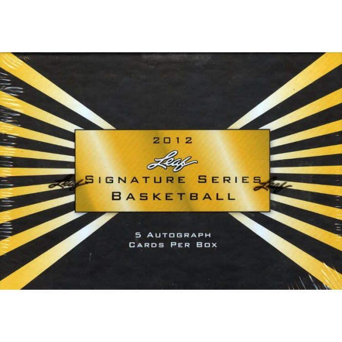 2012 Leaf Signature Series Basketball Hobby Box | Steel City Collectibles