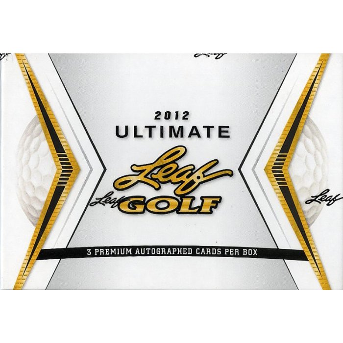 2012 Leaf Ultimate Golf Hobby Box | Steel City Collectibles