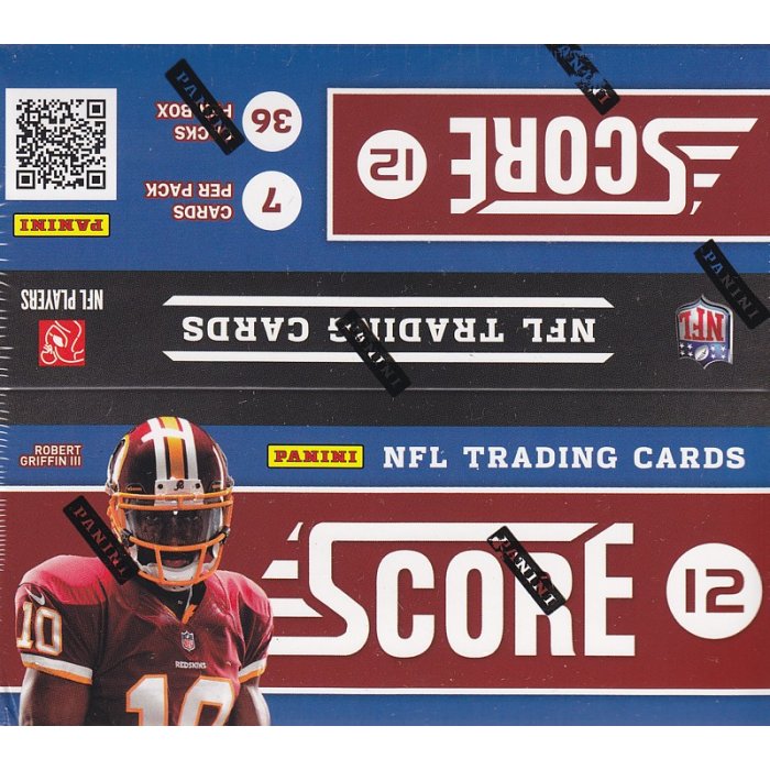 2012 Score Football Retail Box | Steel City Collectibles