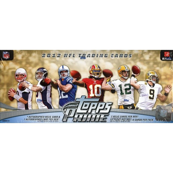 2012 Topps Prime Football Hobby Box | Steel City Collectibles