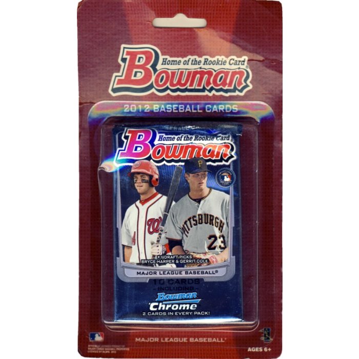 2012 Bowman Baseball Retail Blister Pack | Steel City Collectibles