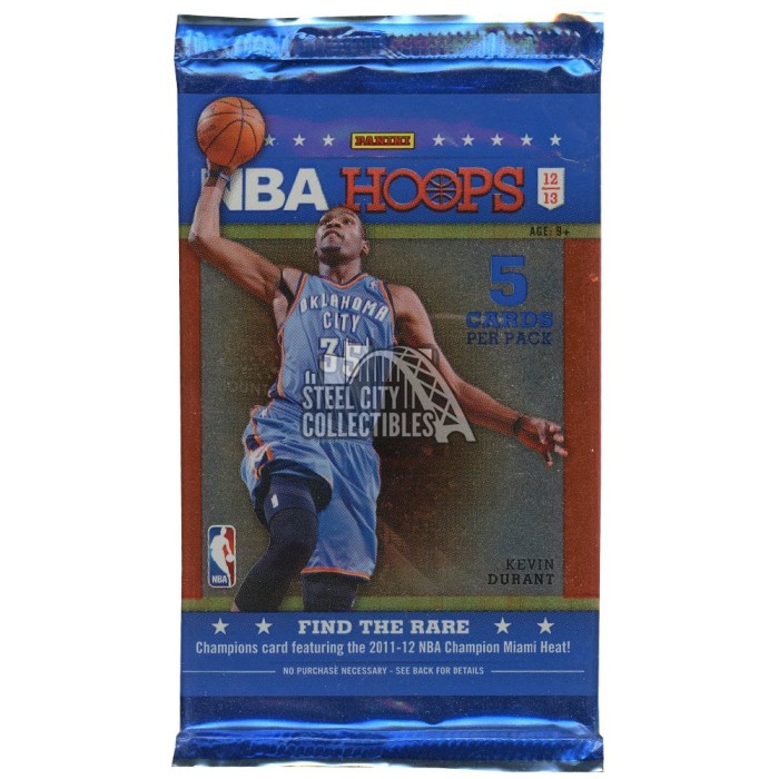 2012-13 Panini NBA Hoops Basketball Blaster Pack | Steel City Collectibles