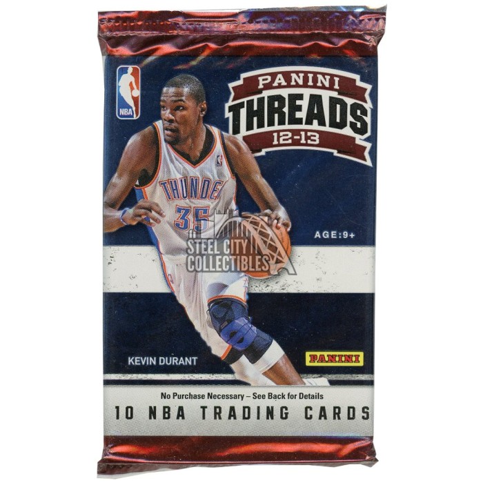 2012-13 Panini Threads Basketball Blaster Pack | Steel City Collectibles