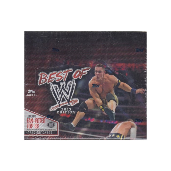 2013 Topps Best Of WWE Wrestling Hobby Box | Steel City Collectibles