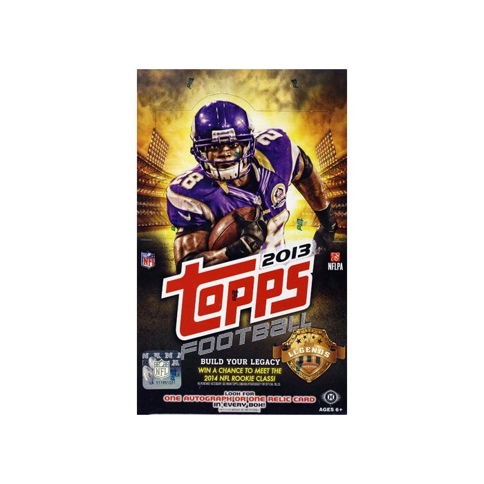 2013 Topps Football Hobby Box | Steel City Collectibles