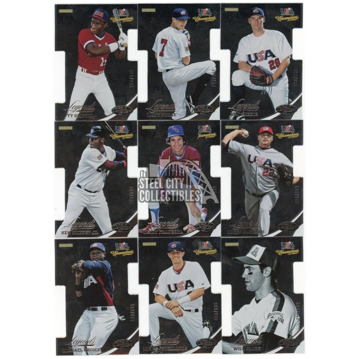 2013 Panini Certified USA Baseball Champions Legends Die-Cut /699 ...