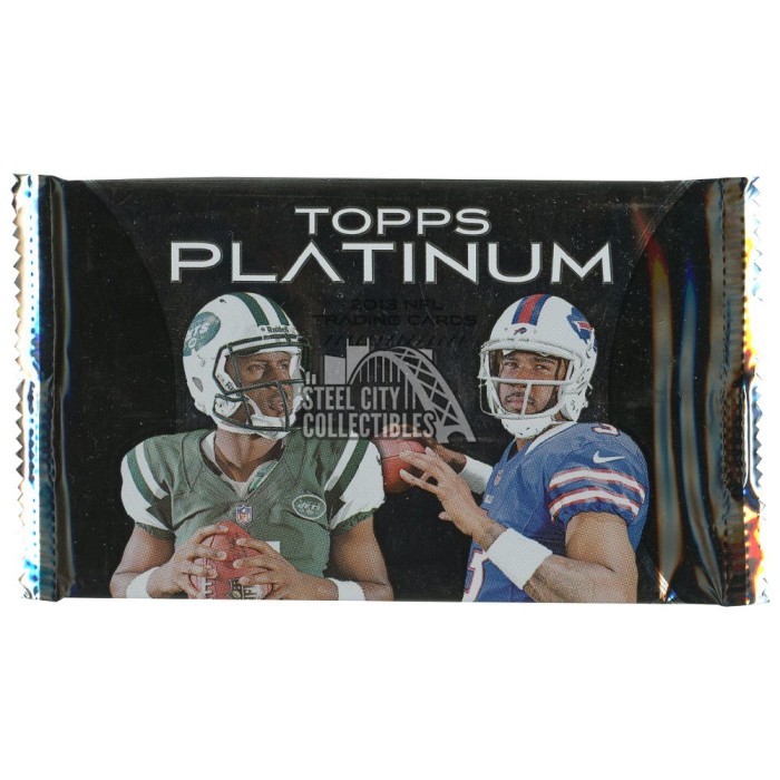 2013 Topps Platinum Football Retail Pack | Steel City Collectibles