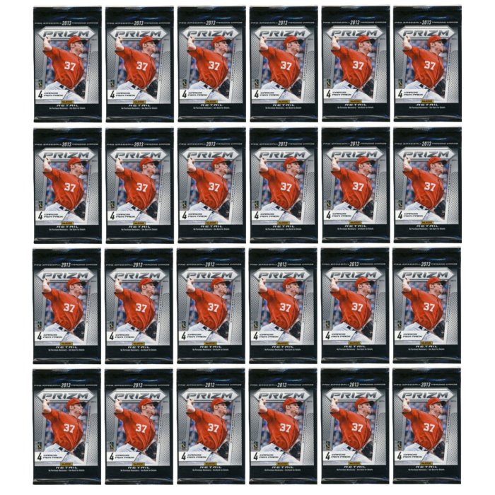 2013 Panini Prizm Baseball Retail 24-Pack Lot | Steel City Collectibles