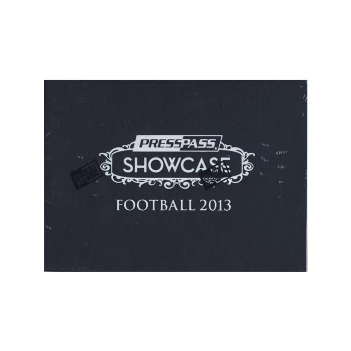 2013 Press Pass Showcase Football Hobby Box | Steel City Collectibles