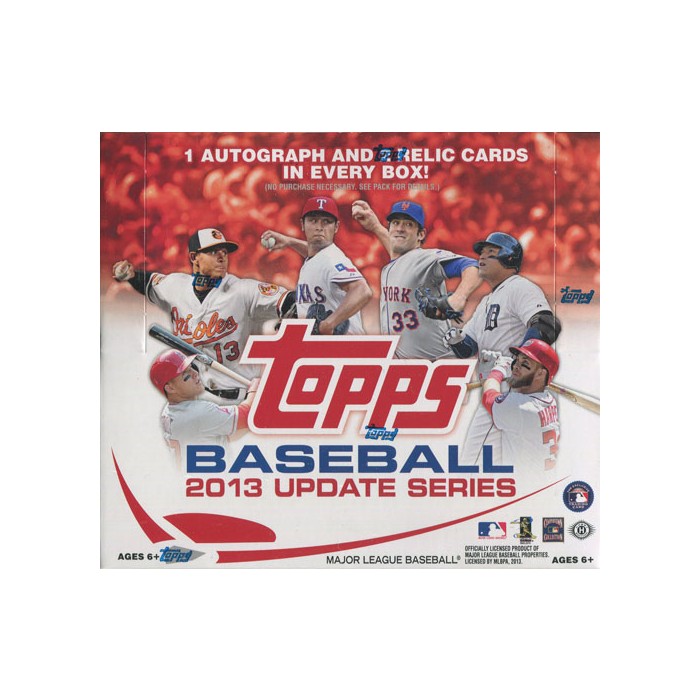 2013 Topps Update Baseball Hobby Jumbo Box | Steel City Collectibles