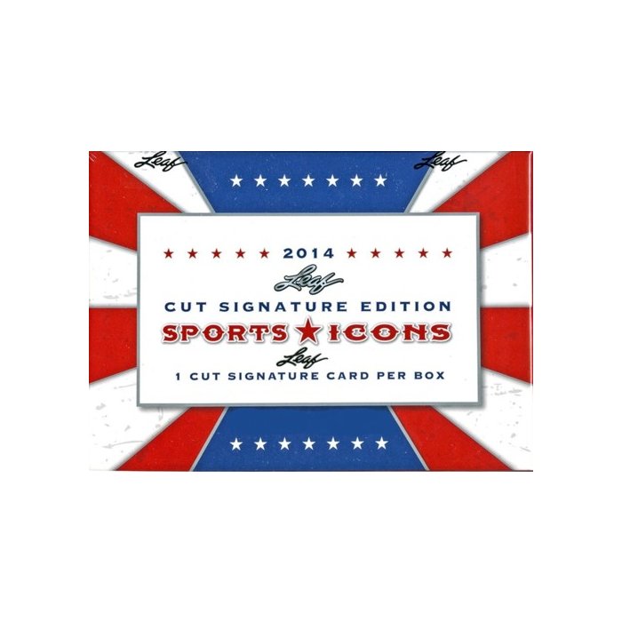 2014 Leaf Sports Icons Cut Signature Ed Box | Steel City Collectibles