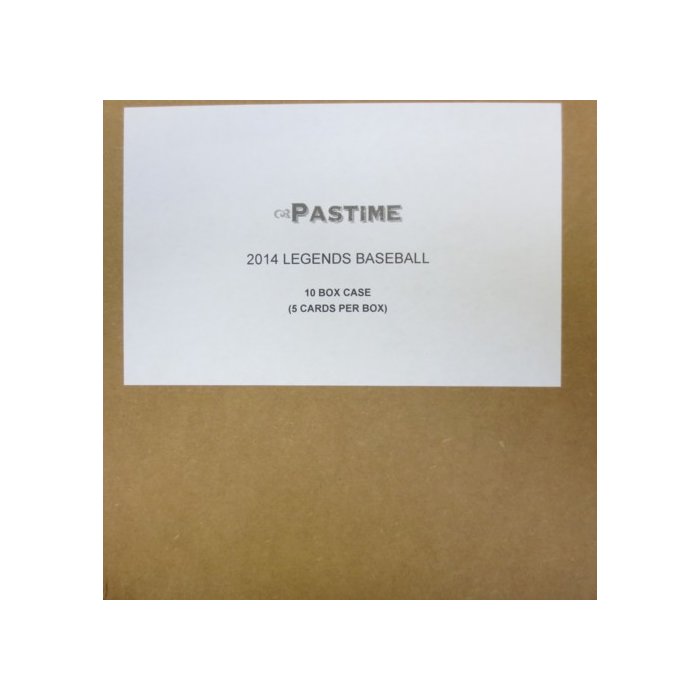 2014 Pastime Legends Baseball Hobby 10-Box Case | Steel City Collectibles