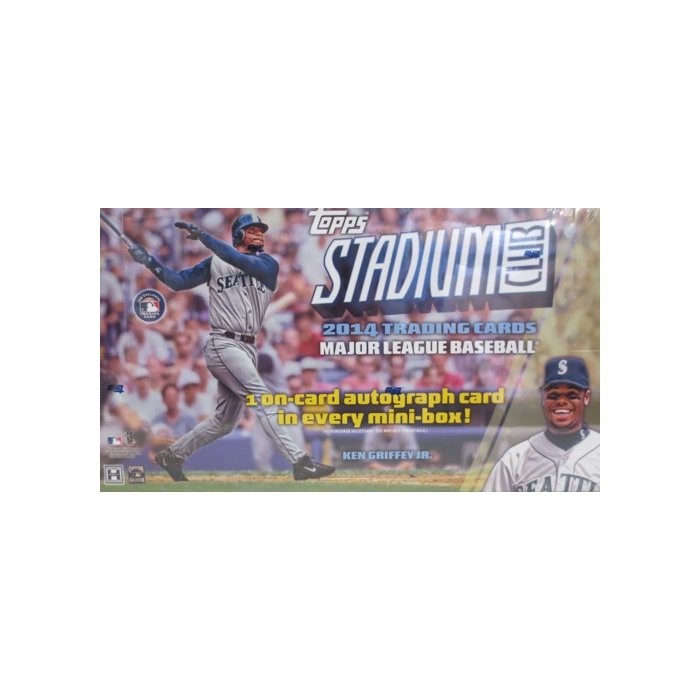 2014 Topps Stadium Club Baseball Hobby Box | Steel City Collectibles