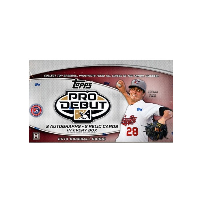 2014 Topps Pro Debut Baseball Hobby 12-Box Case | Steel City Collectibles