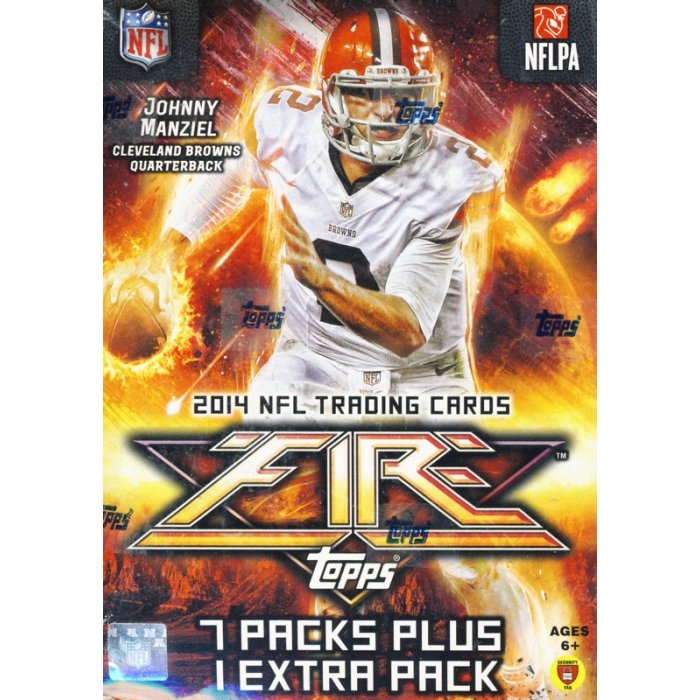 2014 Topps Fire Football 8ct Blaster Box | Steel City Collectibles